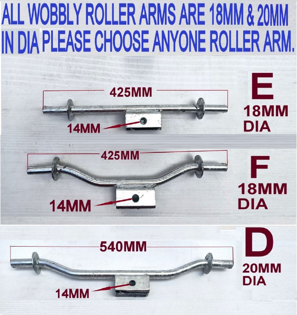 WOBBLE ROLLER DUAL ASSEMBLY WITH ROLLER ARM FOR BOAT TRAILERS – BOAT ...