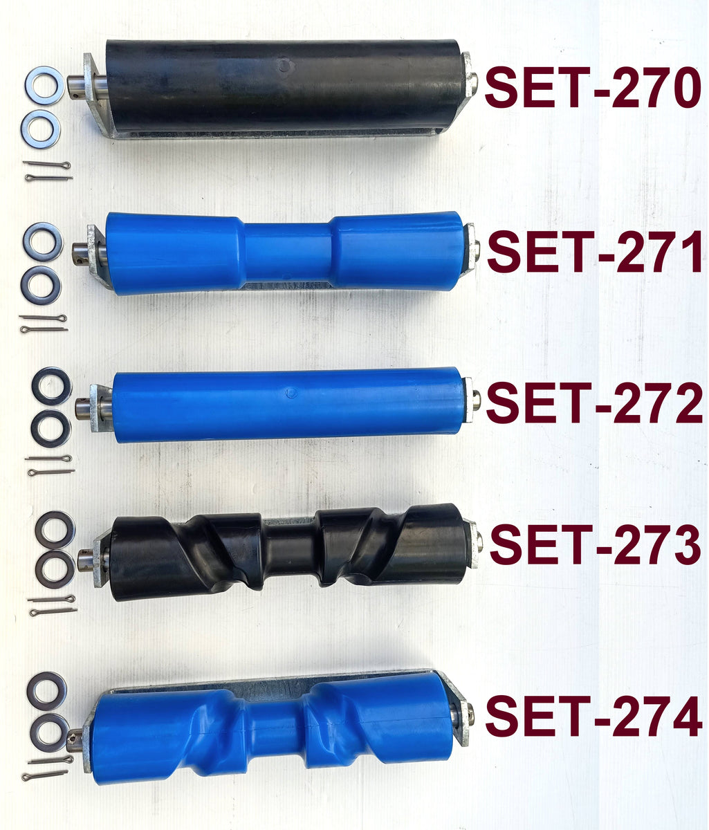 KEEL ROLLER-300MM POLYURETHANE ROLLER FOR BOAT TRAILERS SUITABLE WITH ...