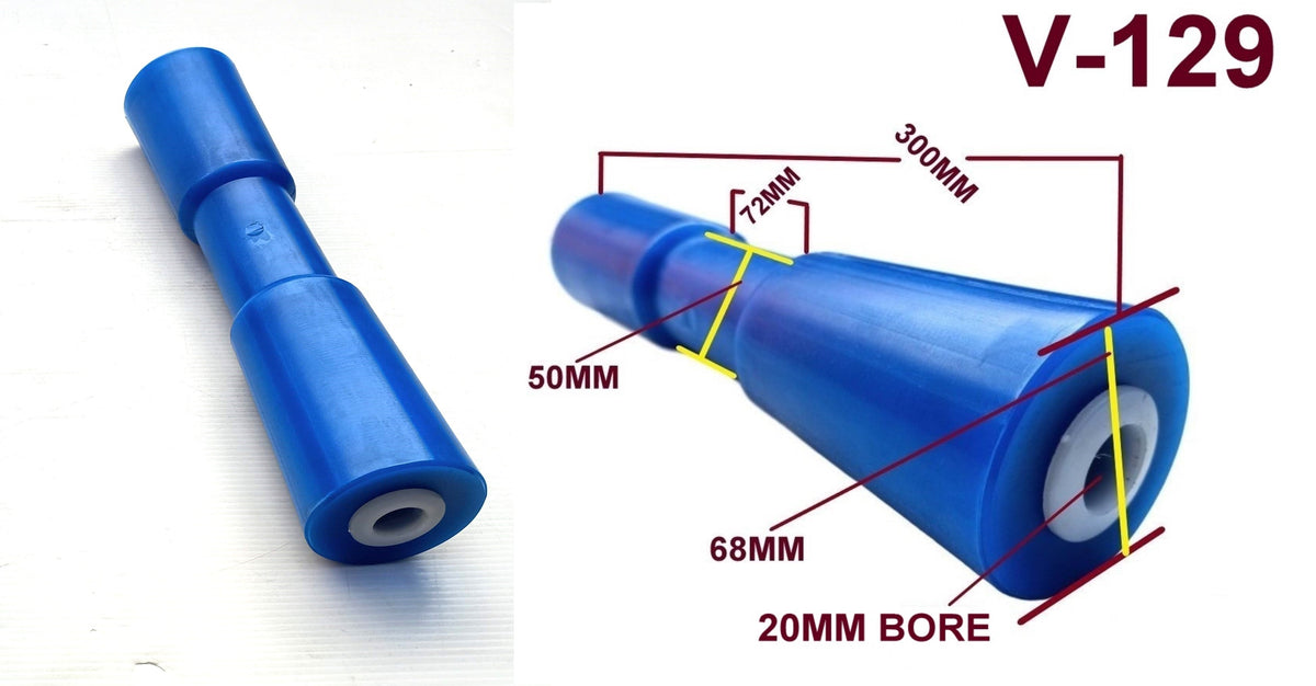 DOUBLE ACTION SUPER HEAVY-DUTY 3 HOLE BRACKET WITH POLYURETHANE ROLLER ...